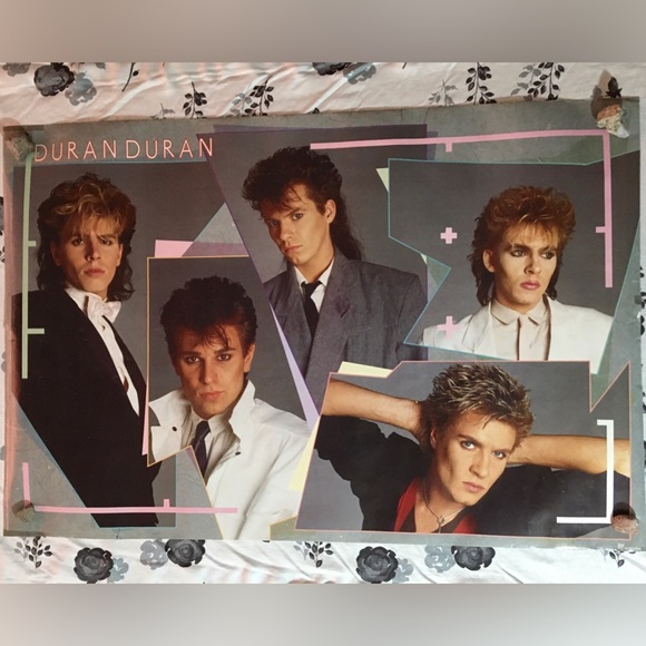 Verkerke | Art | Vintage 984 Duran Duran Poster | Poshmark